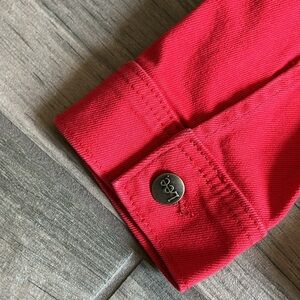 Lee | Jackets & Coats | Nwt Lee Vintage Modern Rider Jacket In Red ...